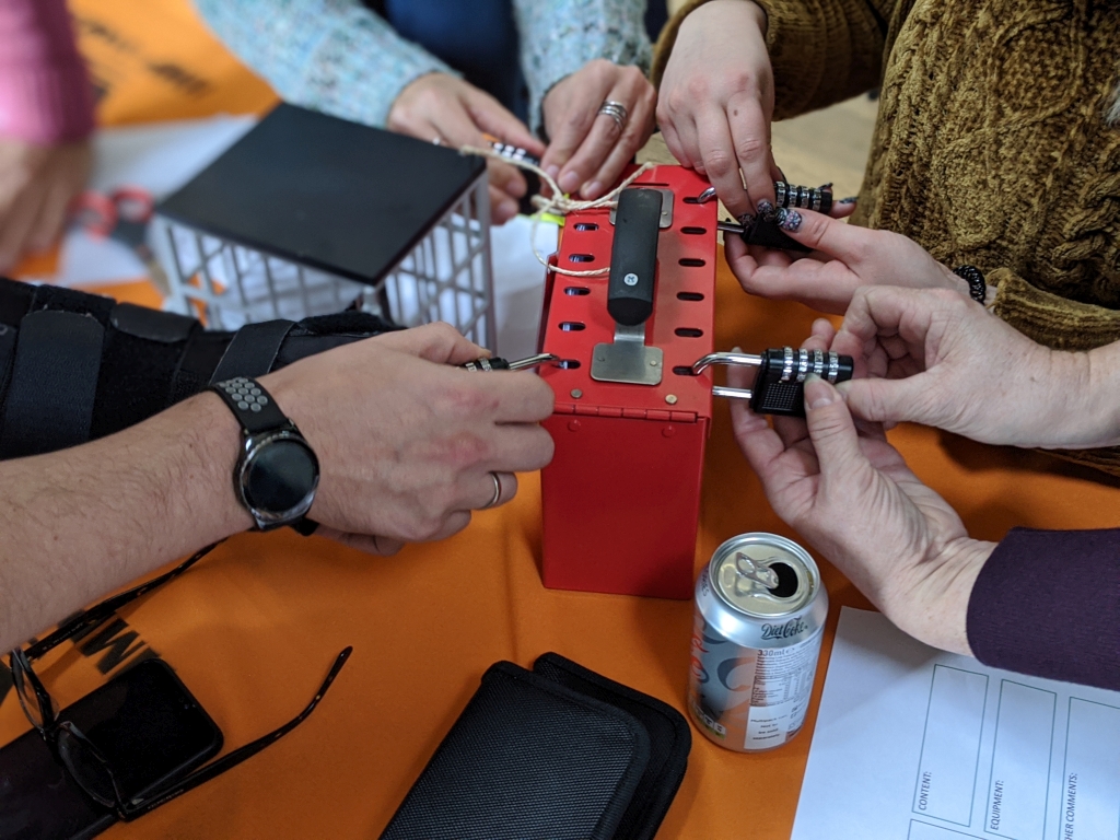 Cracked It! Escape Room Team Building - Right Angle Events